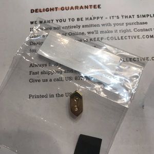 KEEP Collective | Jewelry | Keep Collective Geo Cutout Charm | Poshmark